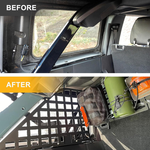Rear Window Molle Panel Modular Storage Panel System – Maxdition